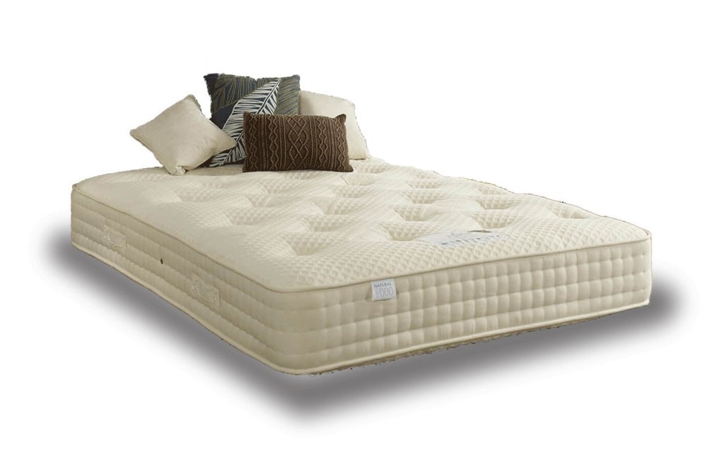 Natural Cotton Pocket 1500 Luxury Mattress *Soft* – Plymouths Bed ...